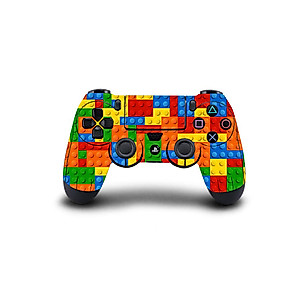 FOTTCZ [3PCS] Vinyl Skin for PlayStation 4 Controller Cover Decal Sticker - 3pcs. Comb H
