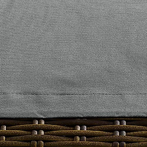 Modway Immerse All-Weather Outdoor Patio Furniture Cover for Use With Convene / Sojourn / Summon Double Chaise