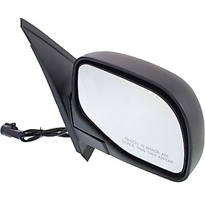 Kool Vue Left & Right Power Non-Heated Door Mirrors Compatible With Ford Explorer 1995-2001 With Puddle Lamp Textured Pair