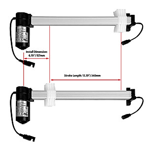 Kroshine Power Recliner Motor Replacement with Cord Model ML18-005 Linear Actuator for Sofa Lift Chair Couch Massage Seat Bed