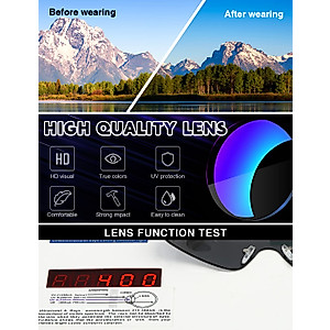 MASDUN Trendy Rimless Futuristic Wrap Around Sunglasses Women Men,Cyberpunk Visor Sunglasses Shades Fashion Eyeglasses (Black/Silver/Blue)