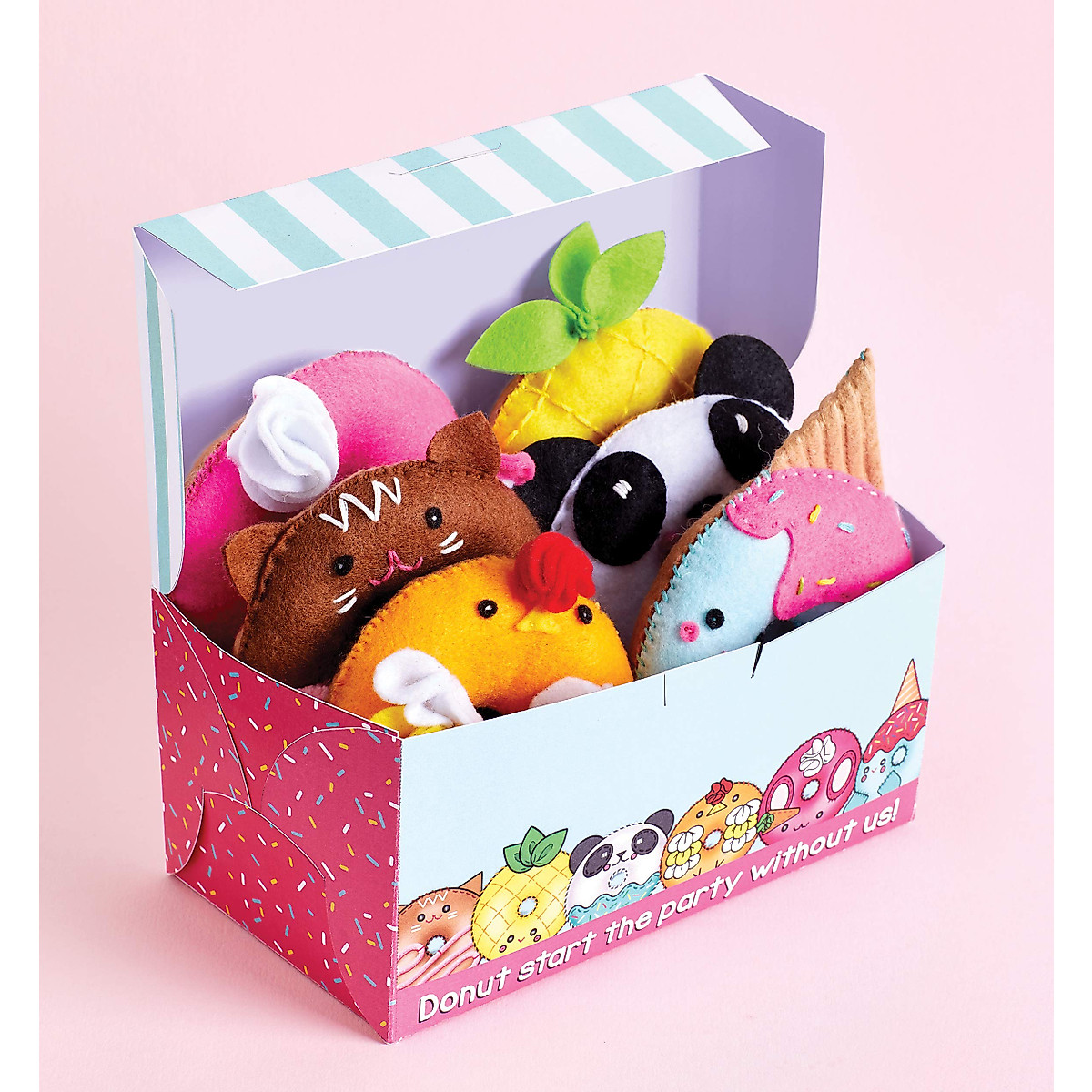 Klutz Sew Your Own Donut Animals Craft Kit, Brown/a