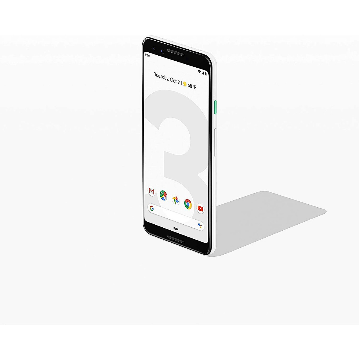 Google Pixel 3 Smartphone (G013A) GSM Unlocked + Verizon - 128GB / White (Renewed)