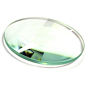 Double Convex Lens, 150mm Focal Length, 1.5" (38mm) Diameter - Spherical, Optically Worked Glass Lens - Ground Edges, Polished - Great for Physics Classrooms - Eisco Labs