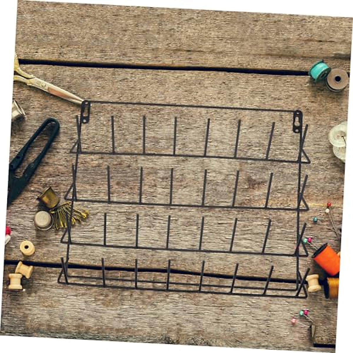 32 Axis Frame Braiding Rack Wear-Resistant Thread Organizer Wall-Mounted Thread Organizer Iron Thread Rack Wall-Mounted Thread Rack Wall-Mounted Thread Holder Room Thread Holder