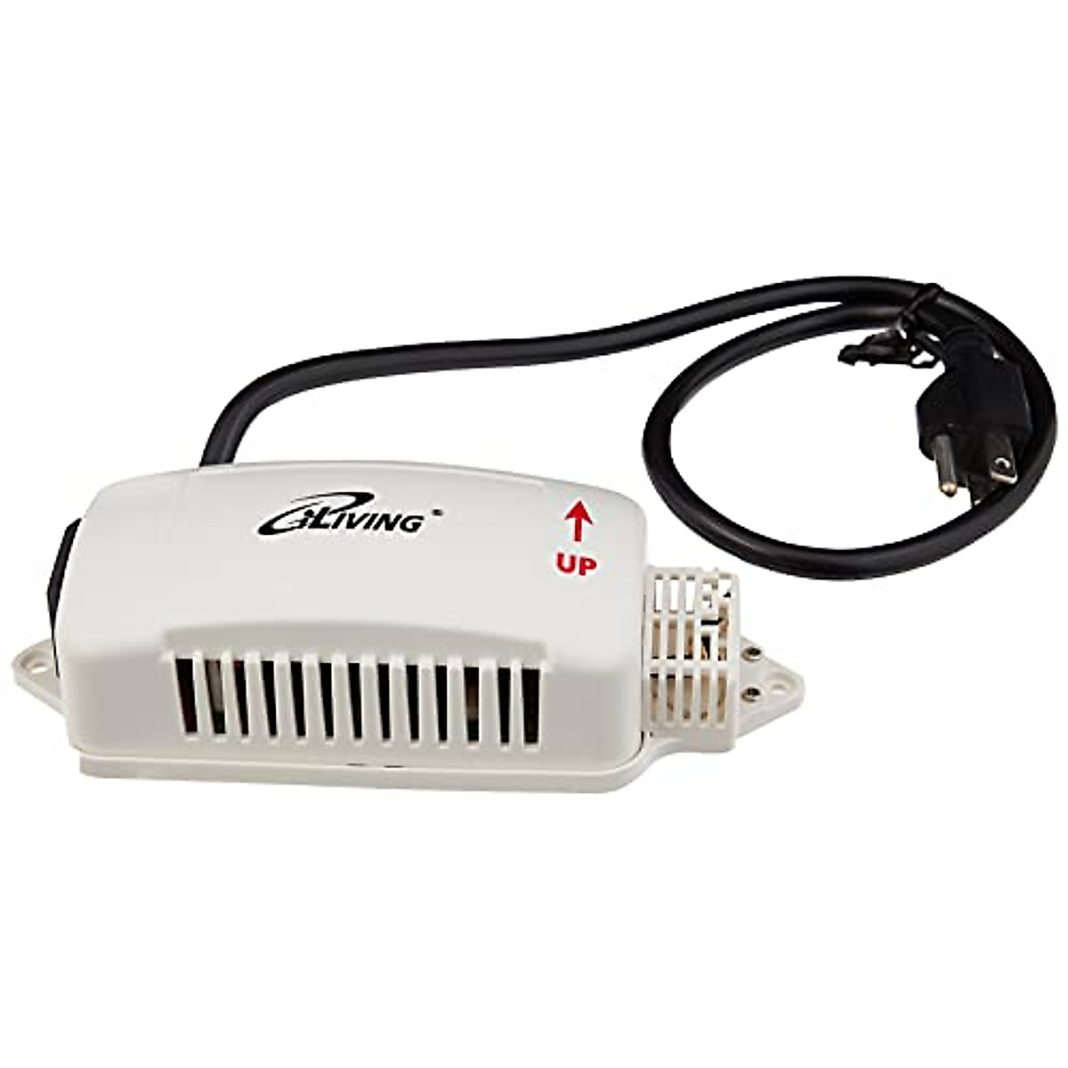 iLIVING ILG8SFRC Exhaust Fan Smart Remote Control Kit with Programmable Thermostat Humidistat Solid State Speed controller Timer Long Range Large LCD, White