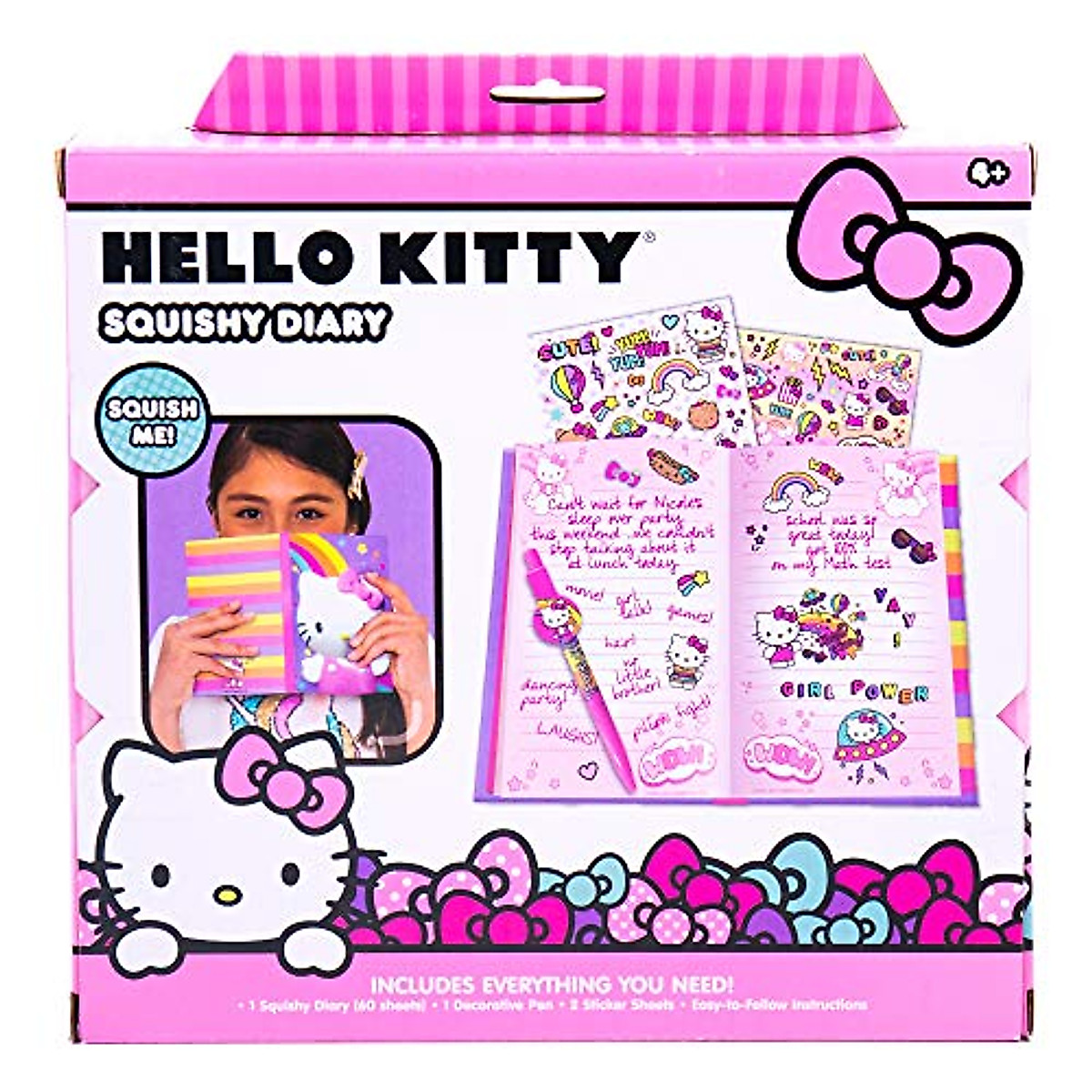 Horizon Group USA Hello Kitty Create Your Own Squishy Diary