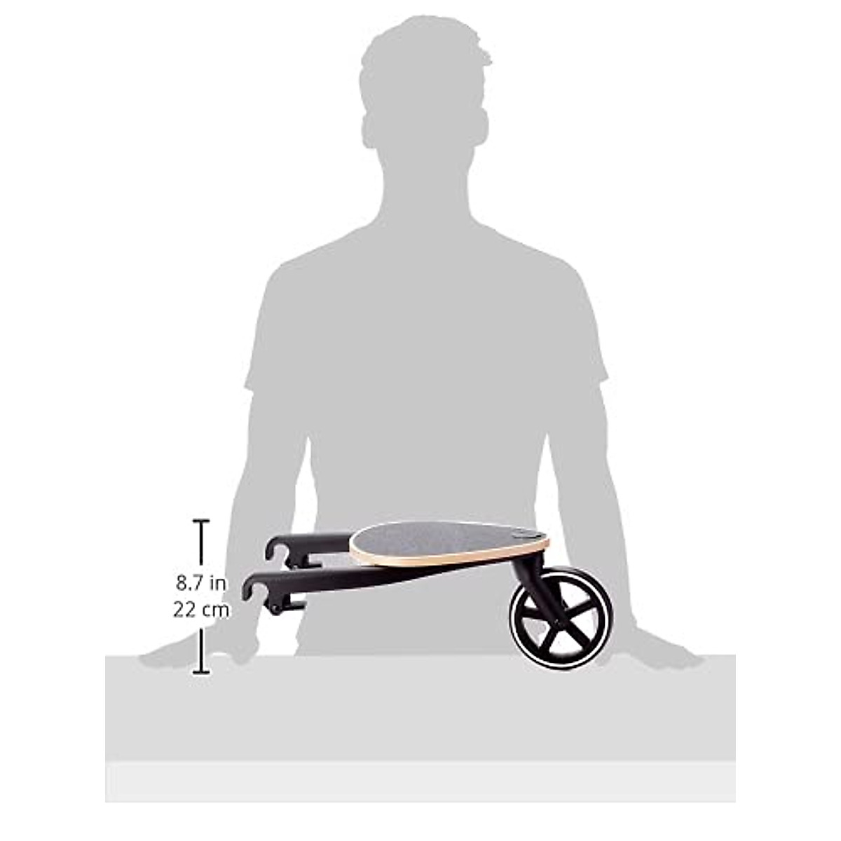 Cybex Gold Buggy Board, For Balios S Cybex PushChair, Kid Board, Black