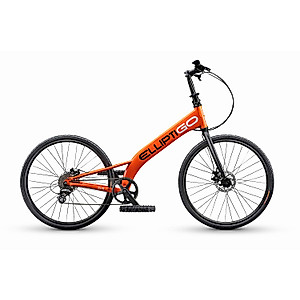 ElliptiGO RSUB Road Performance Outdoor Stand Up Bike and Best Hybrid Indoor Exercise Trainer, Orange