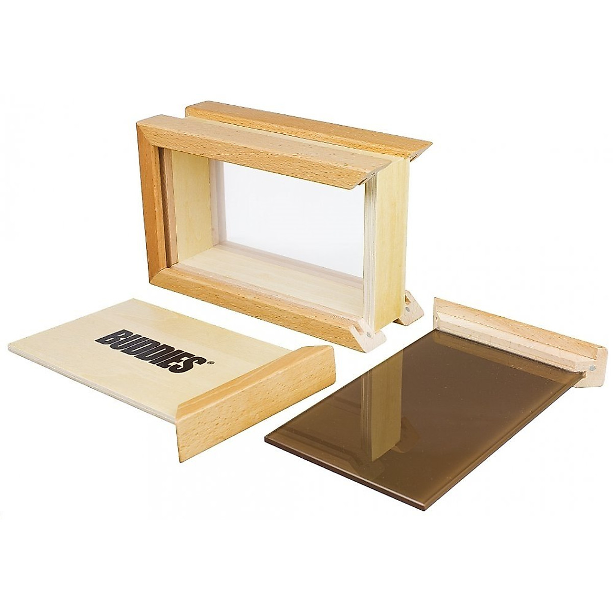 BUDDIES Large Pollen Wood Sieve Box