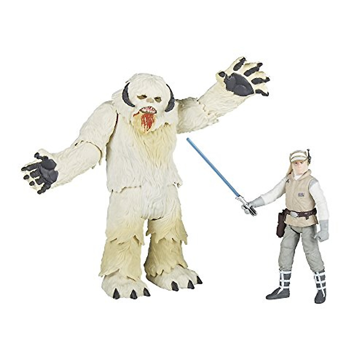 Star Wars E1689 SW E5 Wampa and Luke Hoth Action Figure