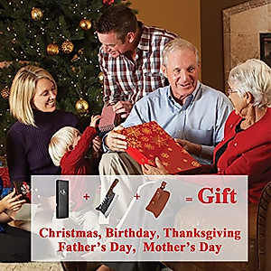 ROCOCO Cleaver Knife Meat Cutting Heavy Duty 8.6" Large Hand Forged Chinese Bone Vegetable Dragon Butcher Chopper Viking Cutter for Kitchen Outdoor with Sheath Father's Mother's Day Birthday Gift Men