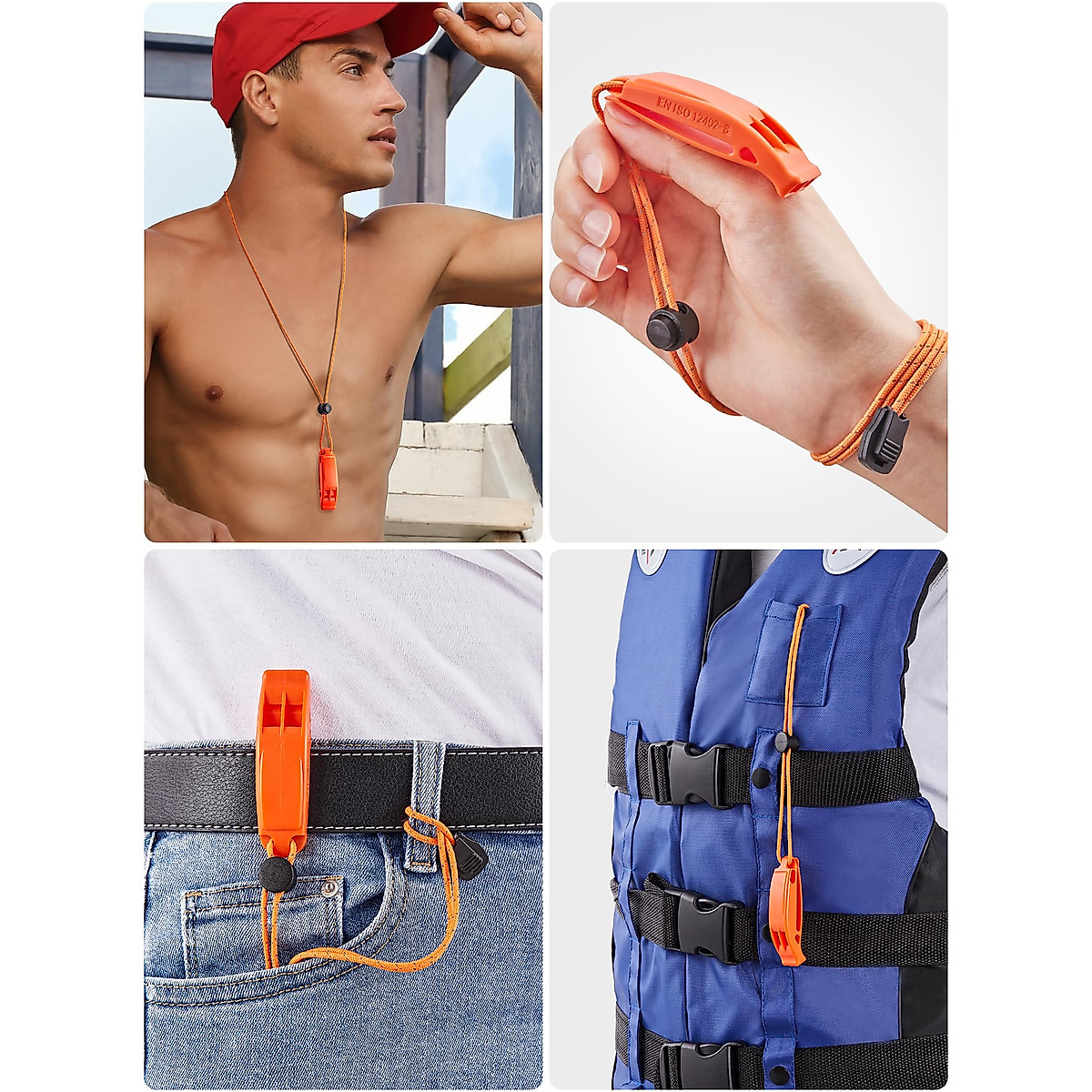 HEETA Waterproof Dry Bag for Women Men (Upgraded Version), Roll Top Lightweight Dry Storage Bag Backpack with Emergency Whistle for Travel, Swimming, Boating, Kayaking, Camping, Beach (Blue, 5L)