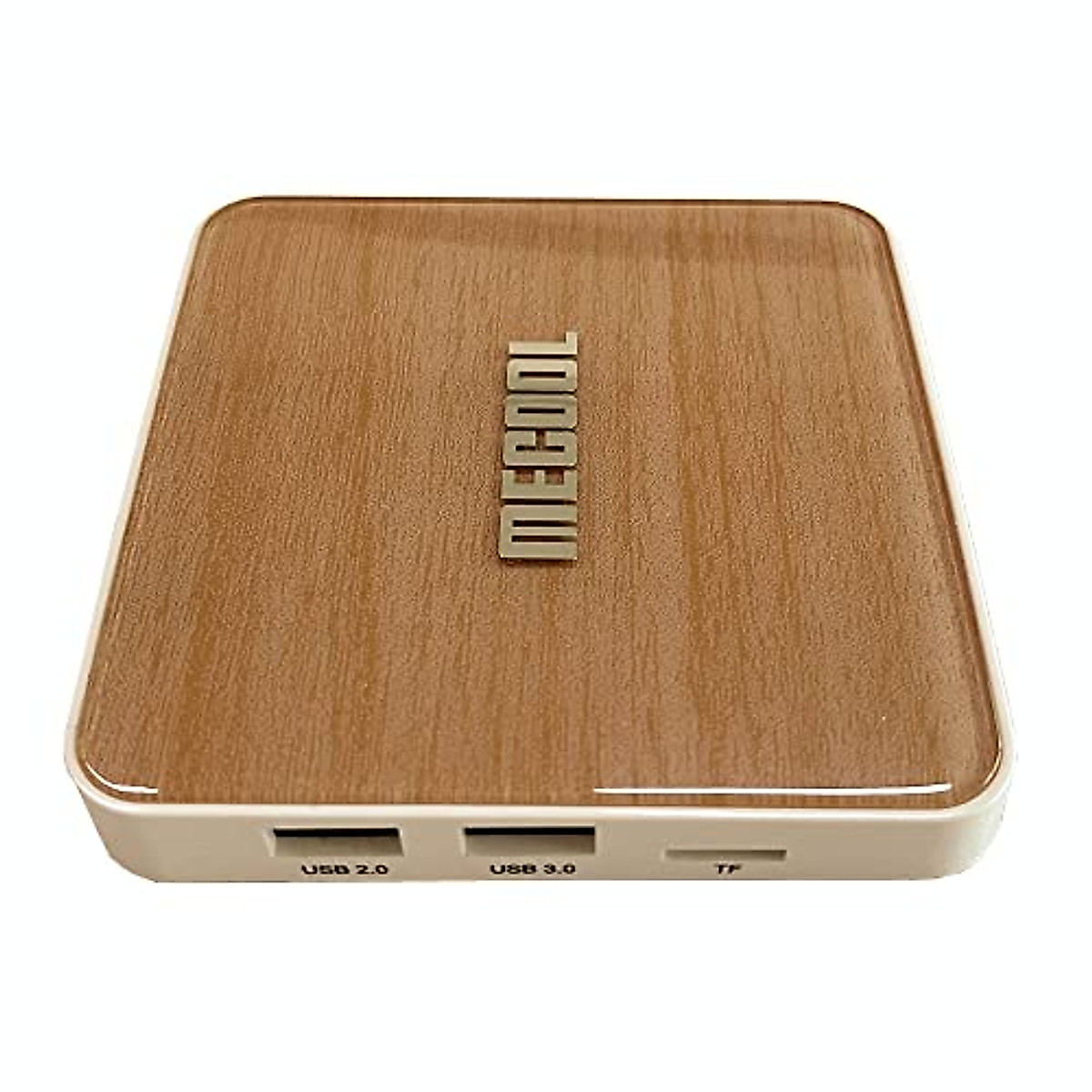 Mecool KM6 Deluxe ATV Android 10.0 Amlogic S905X4 AndroidTV 10.0 Dual WiFi 6 1000M LAN 4GB 64GB 4K HDR H.265 BT. Media Player Support Google with i8 Wireless Keyboard