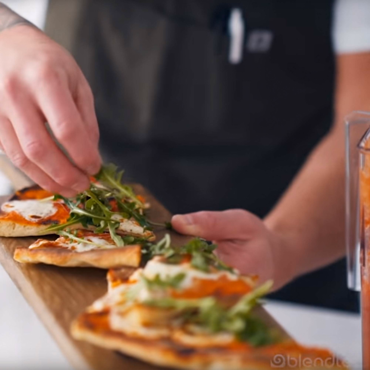 Blendtec Professional 800 Blender, 34 oz GO Travel Bottle, 90 oz WildSide+ Jar, and Spoonula Spatula - Kitchen Blender Bundle - Black