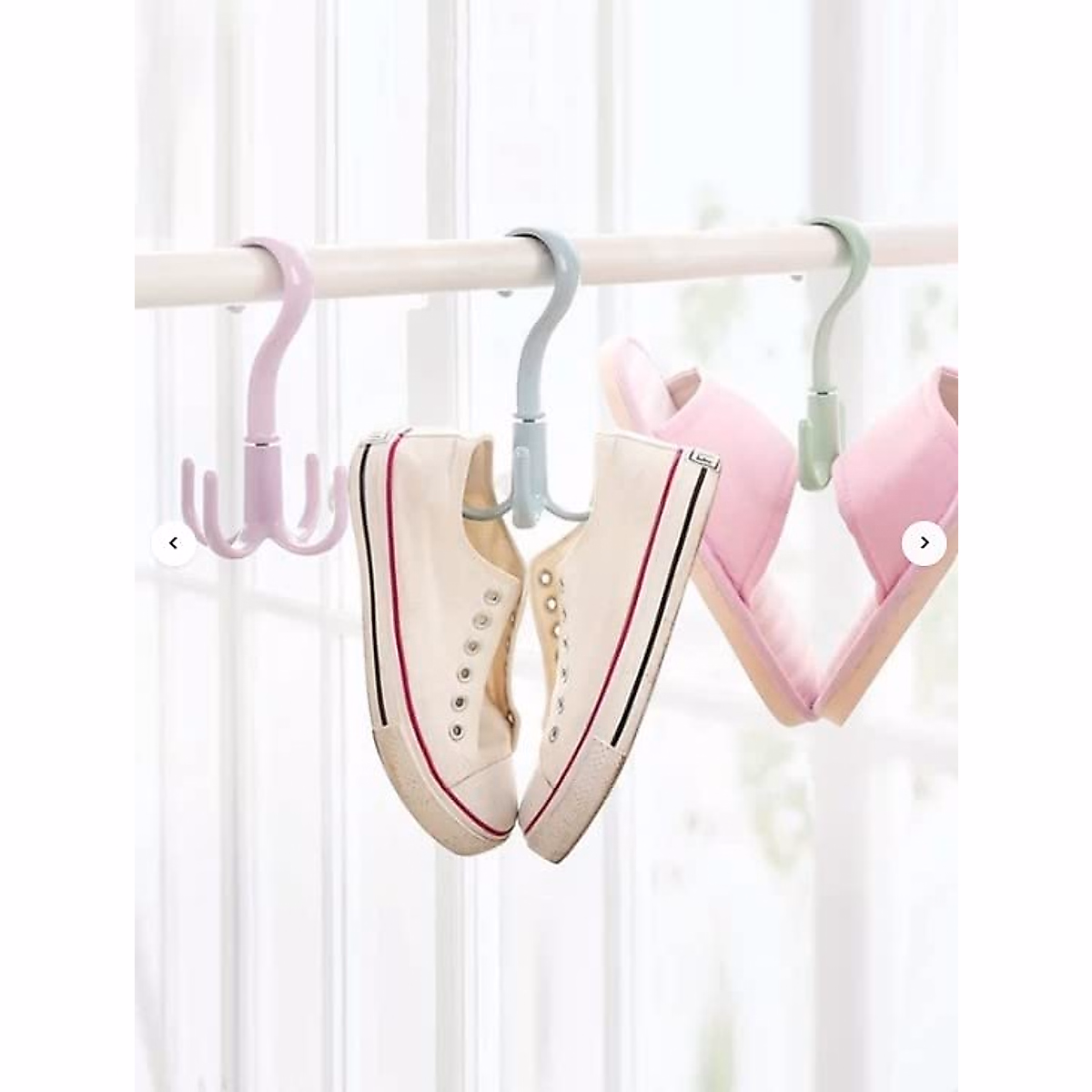 6 pcs Multifunctional Clothes Hanger with Stackable