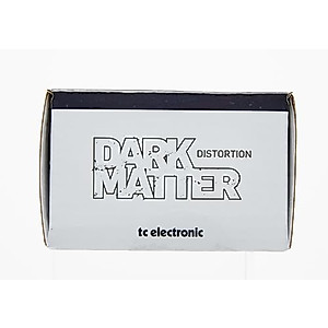 TC Electronic DARK MATTER DISTORTION Phenomenal Distortion Pedal with Extreme Dynamic Range, Two-Band EQ and Voicing Switch
