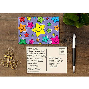 Teacher Created Resources Happy Stars Postcards (1972)