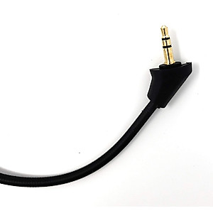 TNE 2-Pack Replacement Cloud Alpha Game Mic 3.5mm Microphone Boom only for Kingston HyperX Cloud Alpha PS4 Xbox One Nintendo Switch Computer PC Mac Gaming Headsets