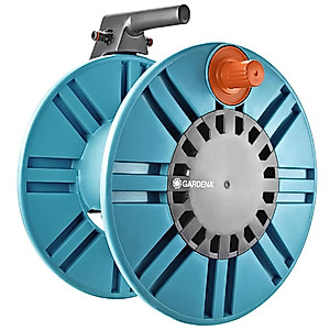 Gardena 2650 164-Foot Wall Mount Removable Garden Hose Reel With Hose Guide