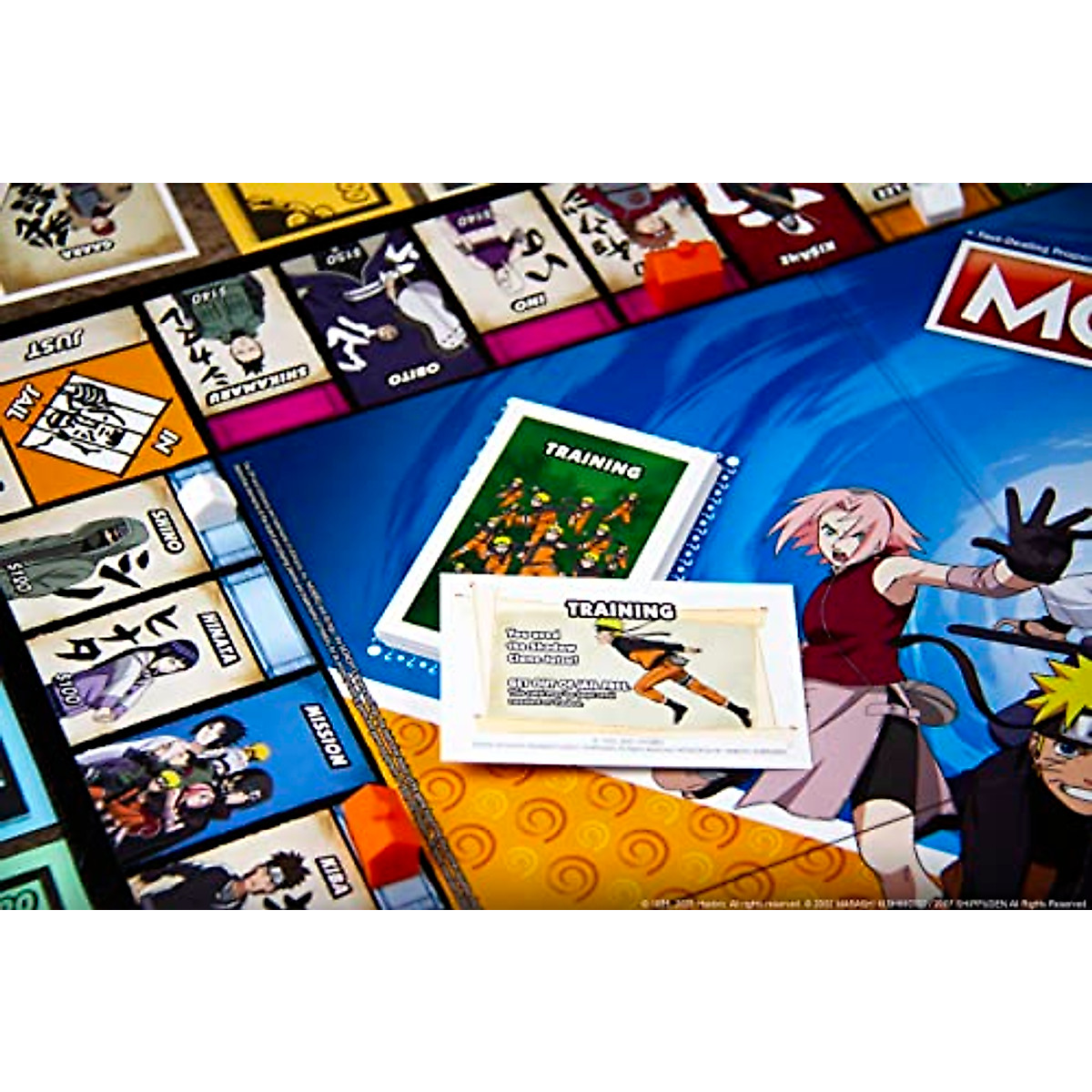 Monopoly: Naruto | Collectible Monopoly Game Featuring Japanese Manga Series | Familiar Locations and Iconic Moments from The Anime Show | 2-6 Players