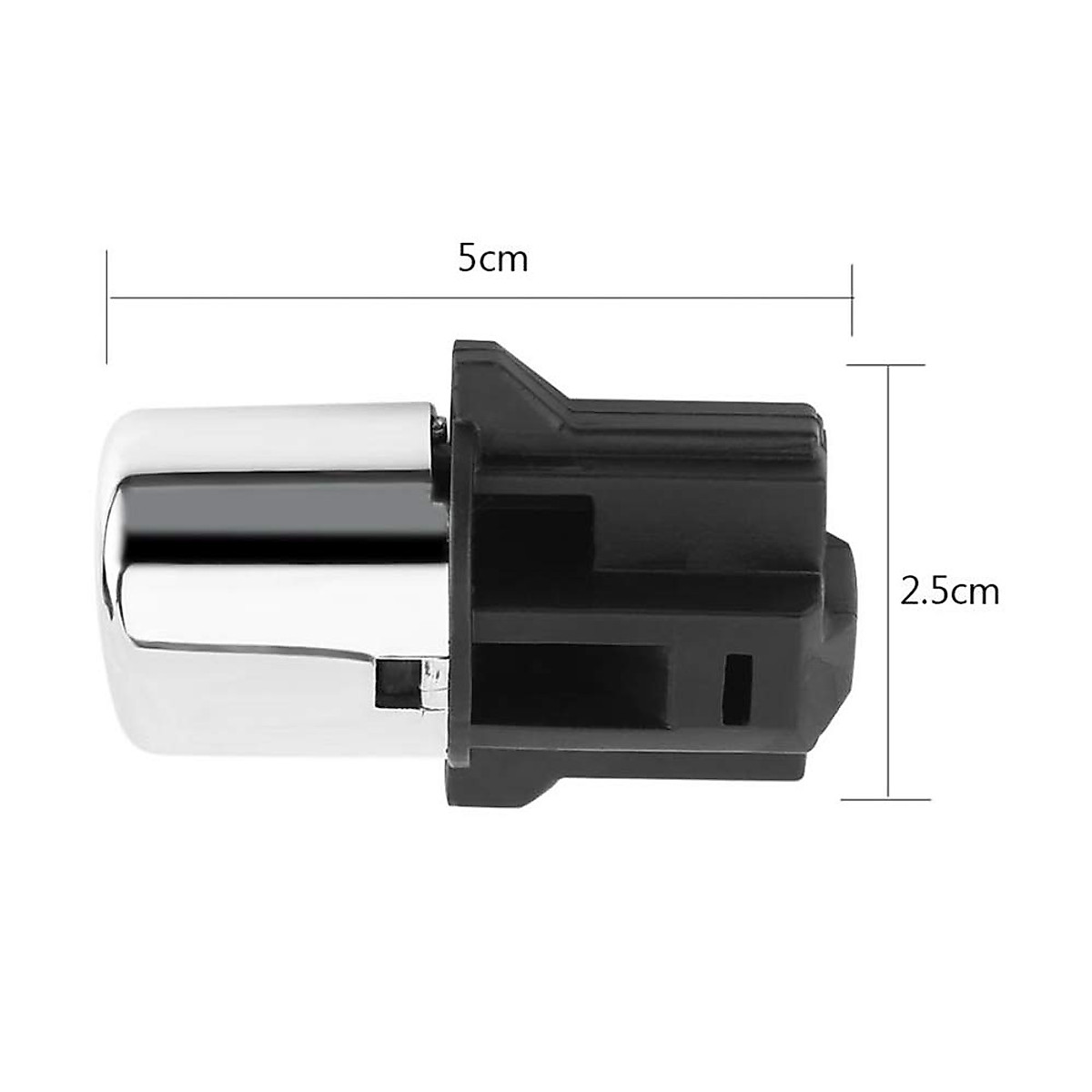 LEIMO KPARTS 54132-SDA-A81 Shifter Shift Button Knob Repair Kit + 54141-SDA-A81 Shift Knob Side Plate for 2003-2006 Honda Accord