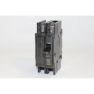 SCHNEIDER ELECTRIC Miniature Circuit Breaker 120/240-Volt 60-Amp QOUQ260RP Load Center HOM Cover