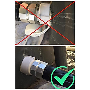 Txdiyifu Garden Hose Drain Plug Connector for intex Model Part Number 10184