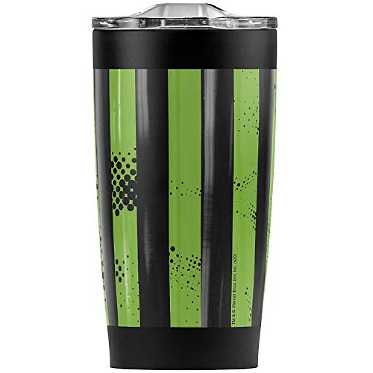 Logovision Beetlejuice Beetle Worm Stainless Steel Tumbler 20 oz Coffee Travel Mug/Cup, Vacuum Insulated & Double Wall with Leakproof Sliding Lid | Great for Hot Drinks and Cold Beverages