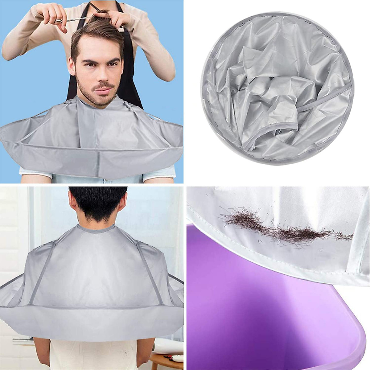 MAFENT Hair Cutting Cape Haircut Cape Barber Cape Hair Catcher Hair Cape Hair Cutting Tools Umbrella Barber Salon Cape Salon Stylist Hairdressing