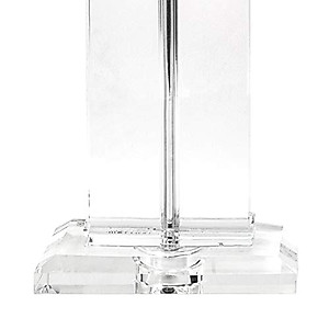 nuLOOM MCT11AA Toledo 25" Crystal Table Lamp, Height, Clear