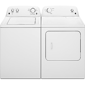Kenmore Gas Dryer with Wrinkle Guard and Auto Dry Gas Laundry Drying Machine, 6.5 cu. Ft. Capacity White