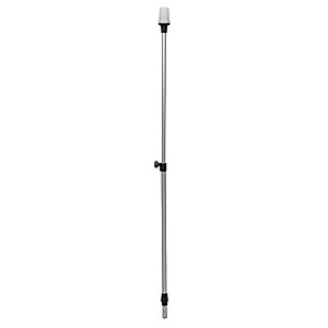 attwood 5610-48-7 Telescoping Pole Light, All-Around Light, Height-Adjustable 26-42 inches, 2 Mile 360-Degree Visibility, One Size