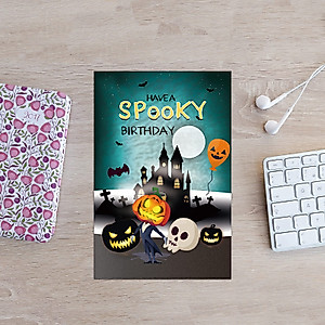 Goroar Spooky Birthday Card, Halloween Birthday Card, October Birthday Card, Have A Spooky Birthday