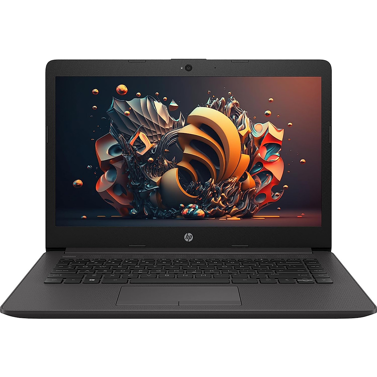 HP 240 G7 Business Laptop, 14" HD Display, Intel Celeron N4020 Processor, HDMI, Webcam, Bluetooth, Wi-Fi, UK Keyboard, Windows 11 Pro (16GB RAM | 256GB SSD)