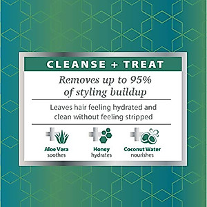 Dr. Miracle's Strong & Healthy Non Stripping Detox Shampoo (3 Pack). Contains Aloe Vera, Honey and Coconut Water.