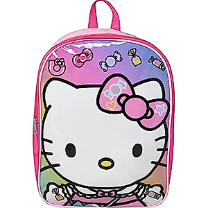 Fast Forward Hello Kitty 15" Backpack with Plain Front