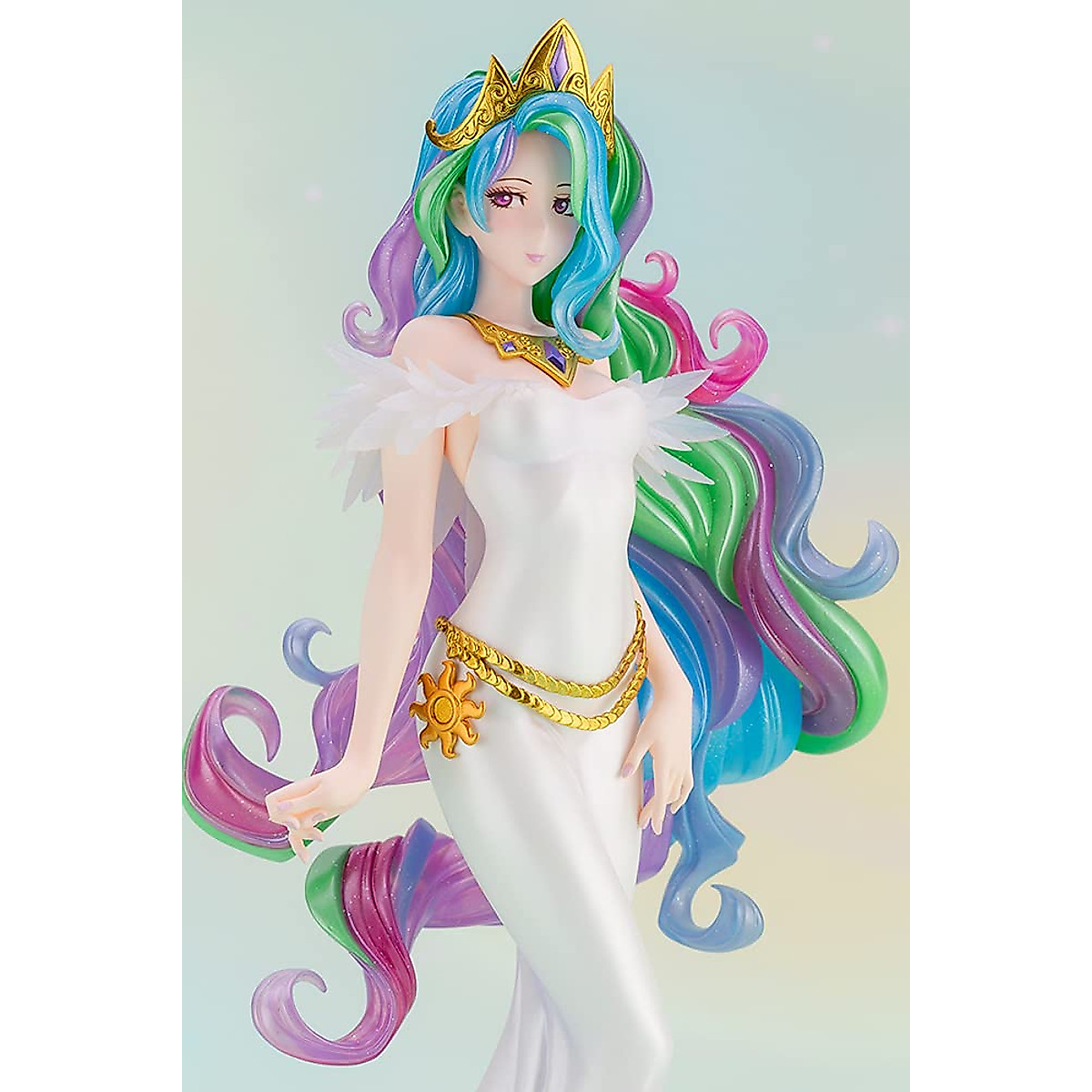 Kotobukiya My Little Pony: Princess Celestia Bishoujo Statue, Multicolor