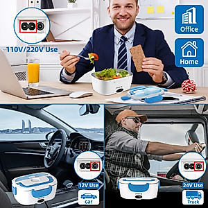 JIEGELIN electric lunch box for adults food heater,loncheras electricas para calentar almuerzo,bento box adult hot lunch box self heating portable food warmer for working men for car