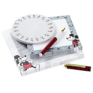 Hallmark Disney Notepad Bundle with Pen (3 Notepads, Assorted Sizes)