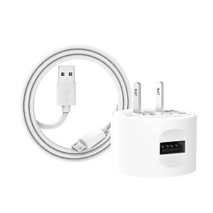 AC Charger Adapter Fit for Google Home Mini Speaker Power Supply Cord (White)