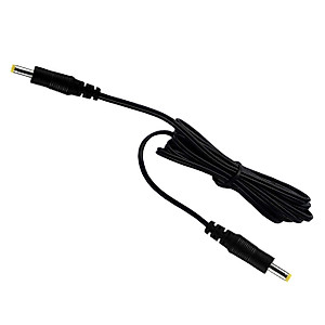 UpBright 6FT DC Extension Power Supply Cord Cable Compatible with Panasonic Palmcorder Camcorder K2GJYYC00001 K2GJ2DC00011 VDR-D105 VDR-D50P VDR-D100 VDR-D230 PV-DV51 PV-DV51D PVDV51 PVDV51D PV-DAC11A