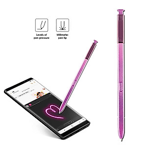 Galaxy Note 9 Stylus Pen with Bluetooth Replacement for Samsung Galaxy Note 9 Note9 N960 SM-N960F SM-N960 Note 9 5G S Pen(Lavender Purple)