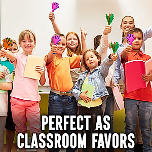 Colorful Hand Clappers - 12 Pack - 7" Noisemakers for Ultimate Party Fun - Sporting Spectacles, Birthday Extravaganzas, and Graduation Celebrations