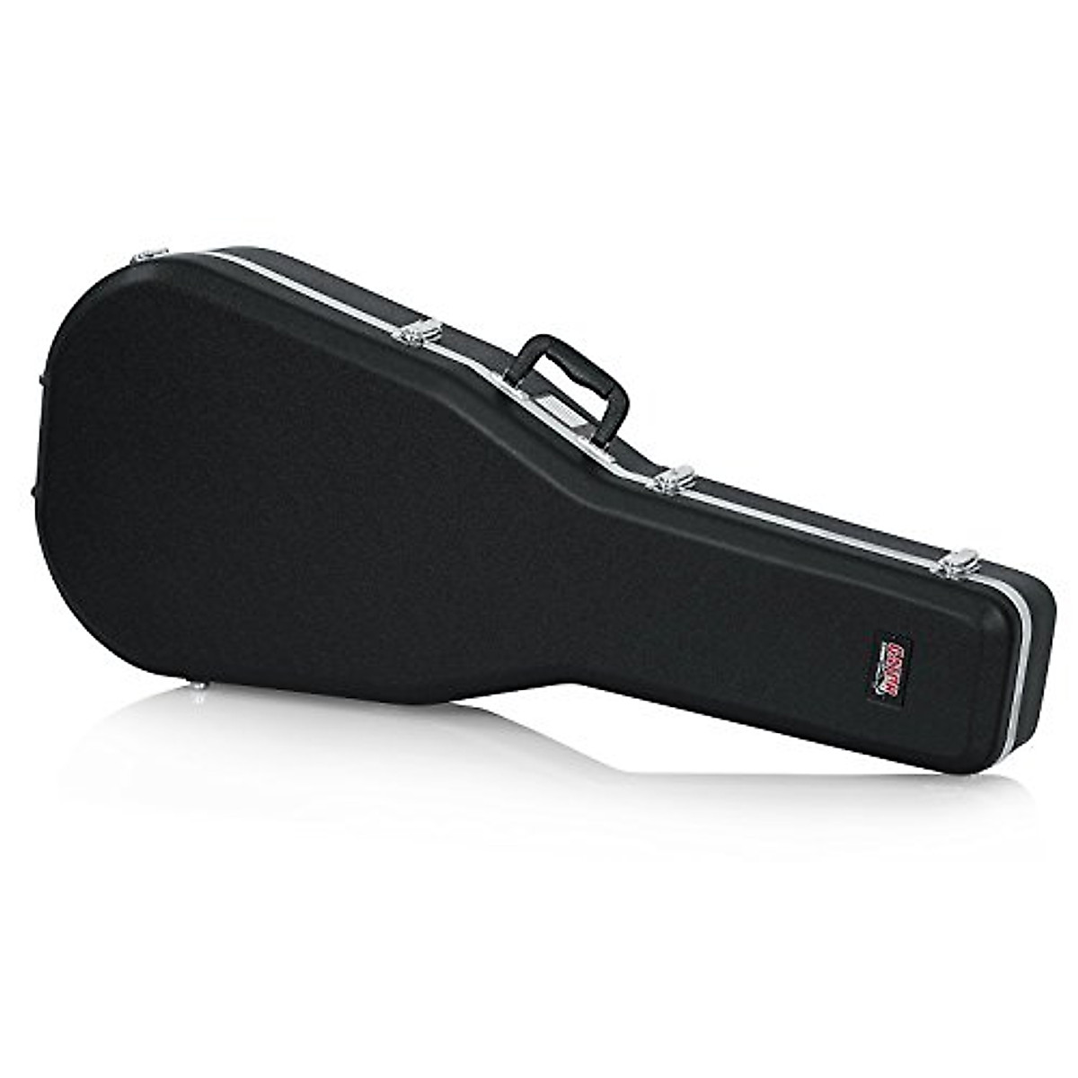 Gator Cases Deluxe ABS Molded Case for Dreadnought Style Acoustic Guitars (GC-DREAD),Black