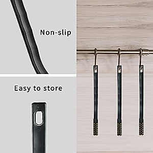 10 Pieces Small Wire Brush Scratch Brush (Stainless Steel + Brass), Curved Handle Masonry Brush Wire Bristle for Cleaning Welding Slag and Rust