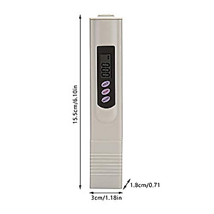 1Pc Digital Tds Total Dissolved Solids Meter Pen Water Quality Purity Temp Ppm Testing Tds Meter,Ppm Meter,Total Dissolved Solids Meter,Batteries for Tds,Bluelab Tds Meter,Ppm Mete