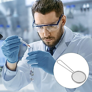 100 Fine Mesh Sieve Strainer, Mesh Stainless Steel Cell Strainer Cell Filter Standard Test Sieve Sanitary Fittings for Laboratory