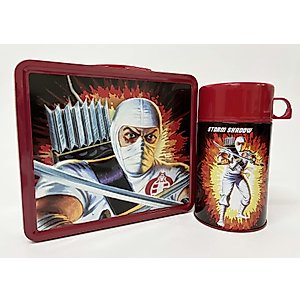 G.I. Joe: Storm Shadow and Snake Eyes Tin Titans Previews Exclusive Lunchbox