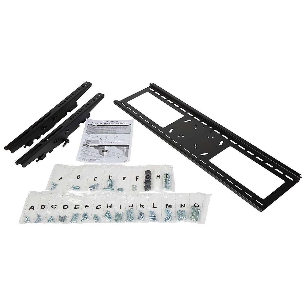 THE MOUNT STORE Tilting TV Wall Mount for TCL 55" Class LED 5 Series 2160p Smart 4K UHD TV with HDR Roku TV Model 55S515 VESA 200x200mm
